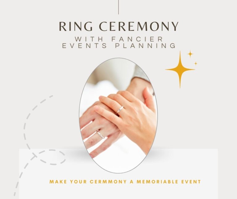 Ring Ceremony – Fancier Tour and Events